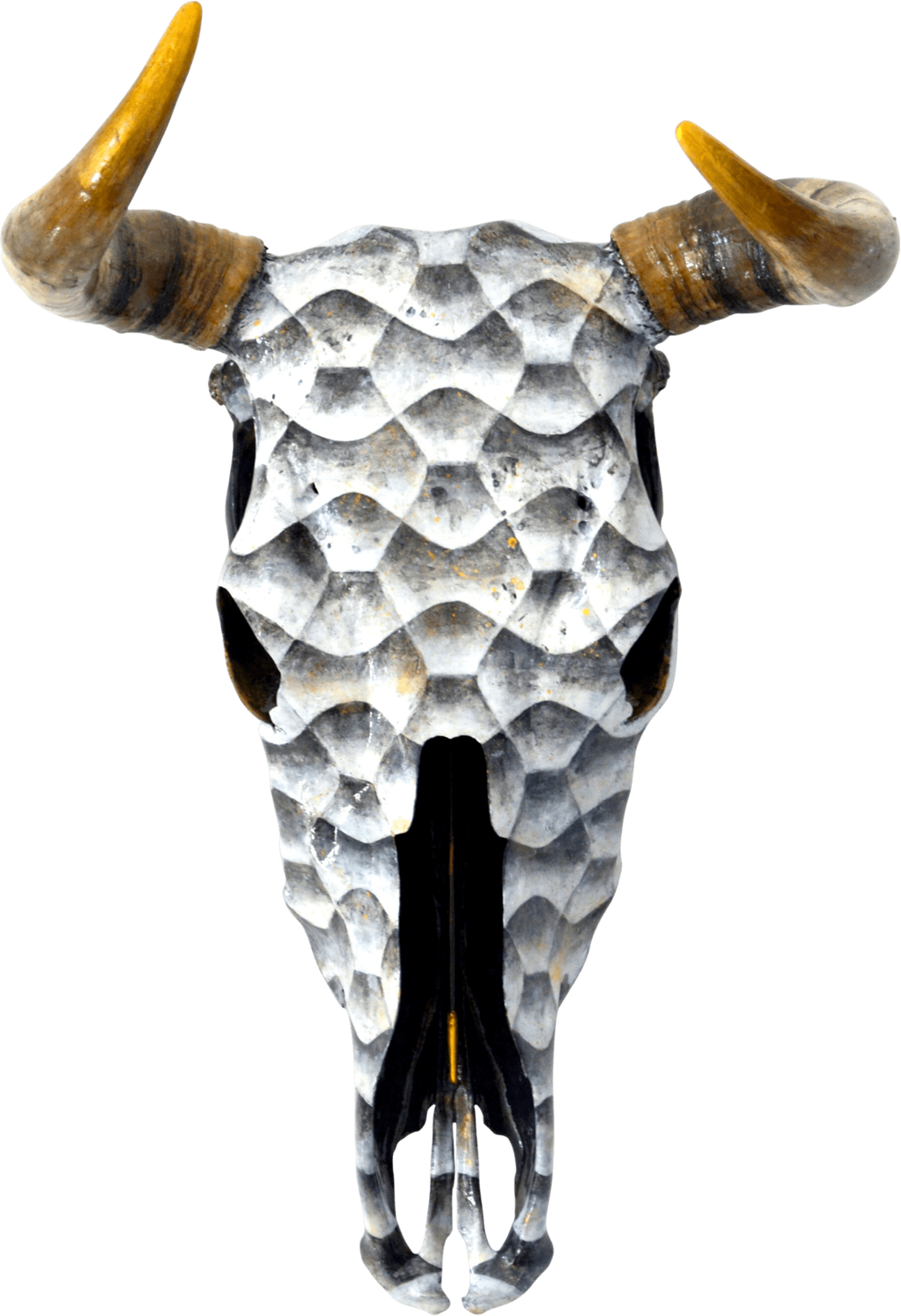 Crâne Dantesque von Camille Guerin (2019): Skulptur Acryl, Knochen ...