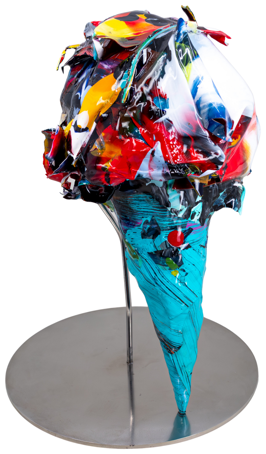 Spider Man Ice cream de Min seok Kang (2024): Escultura Acrílico ...