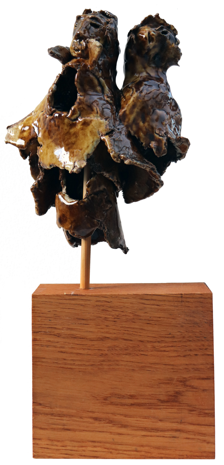 Siamese Twins by Koen Lybaert (2022) : Sculpture Clay - SINGULART