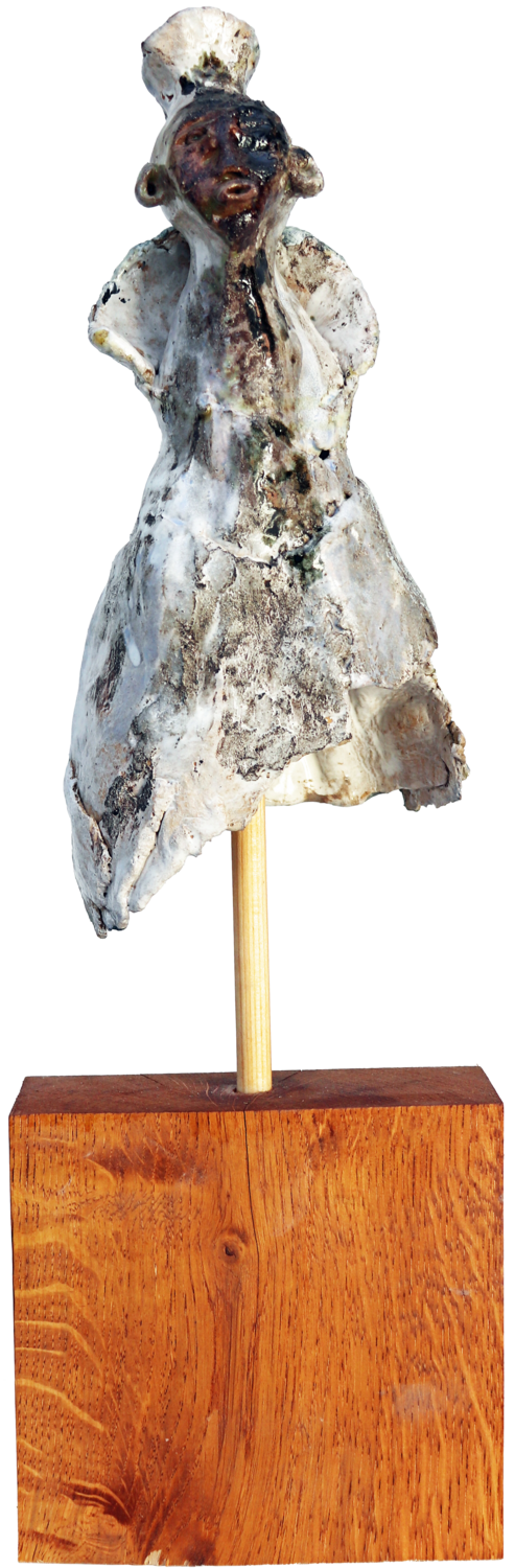 African queen by Koen Lybaert (2023) : Sculpture Clay - Singulart