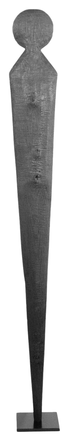 UN HOMME DEBOUT di Marc Laffolay (2024): Scultura a Legno, Acciaio ...