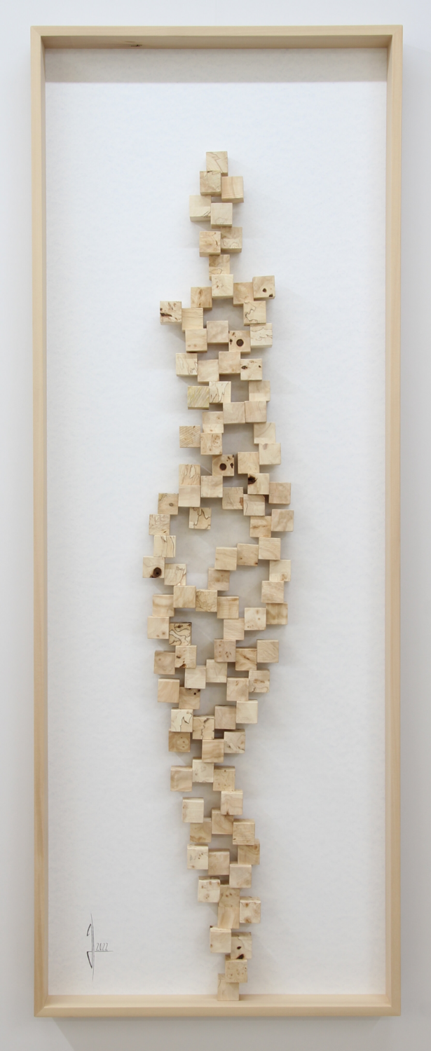 human cubes WALL 101 by Manfred Hellweger (2022) : Sculpture Acrylic ...