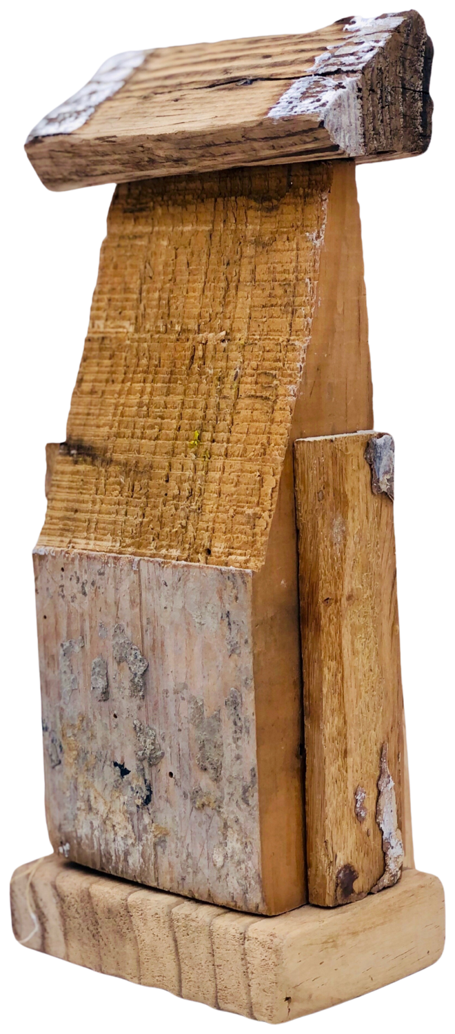 BRUTUS II by Isabel Ruíz Perdiguero (2024) : Sculpture Wood, Reclaimed ...