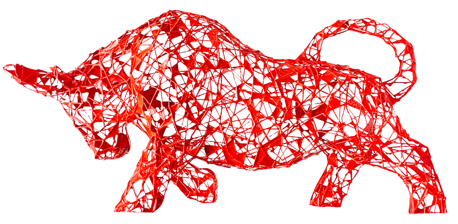 RED BULL by Aurélien Guiho (2022) : Sculpture Acrylic, Plastic - Singulart