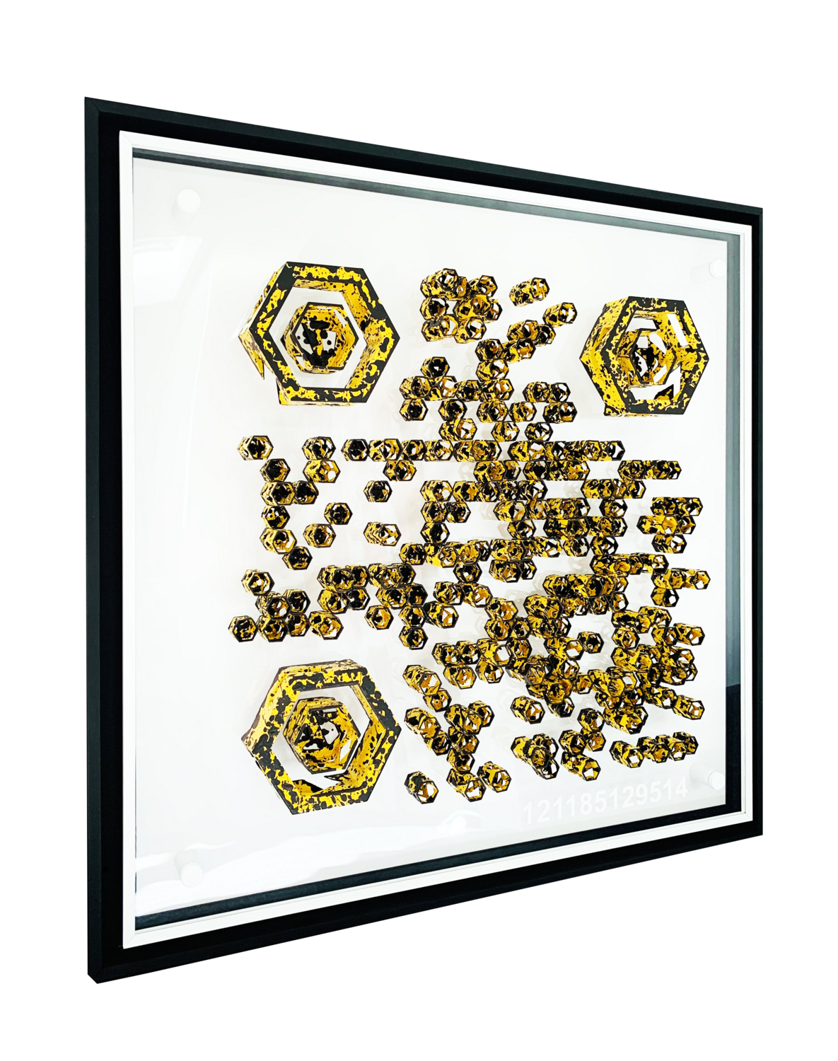 QR CODE - NÉONICOTINOÏDE by Aurélien Guiho (2022) : Sculpture Acrylic ...