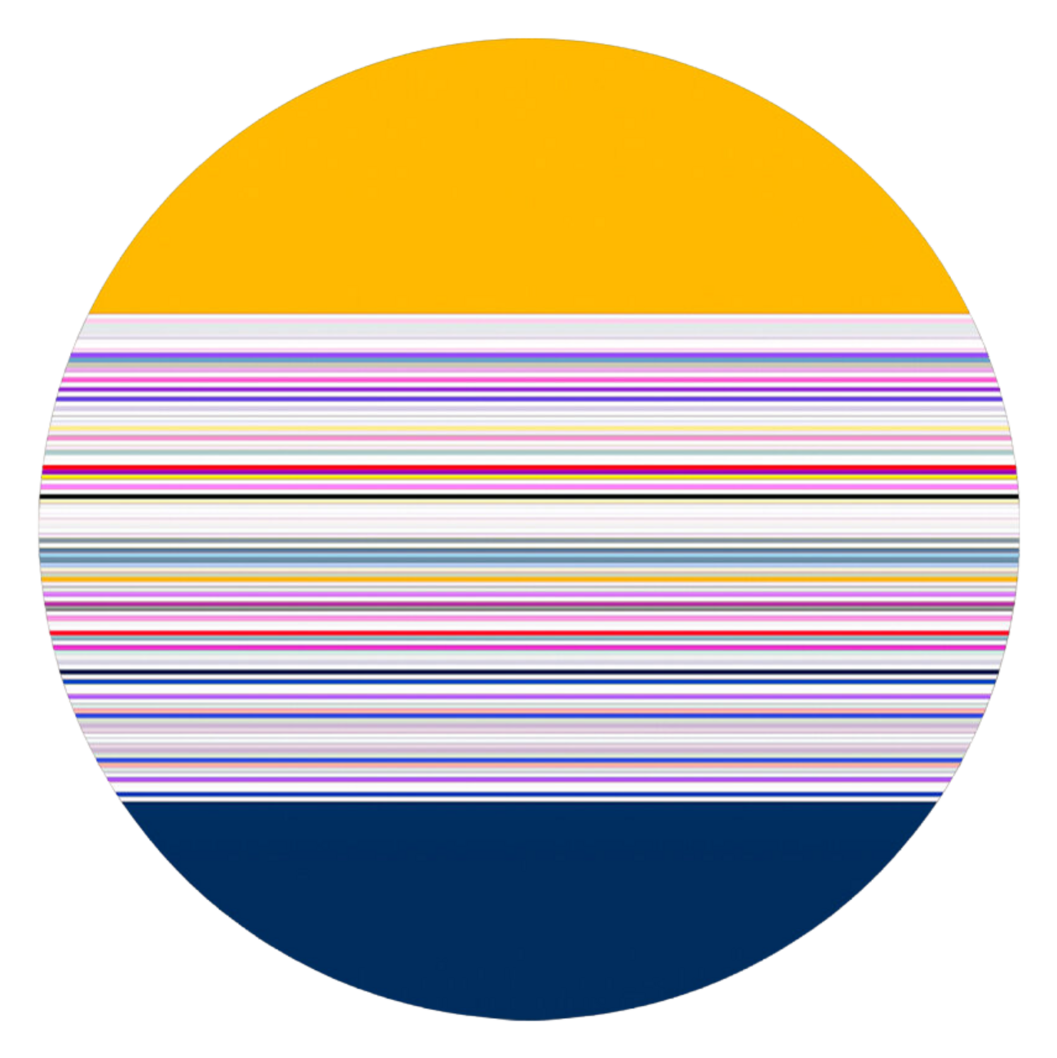 abstract circle by Andrea Pallang (2021) : Sculpture Aluminium ...