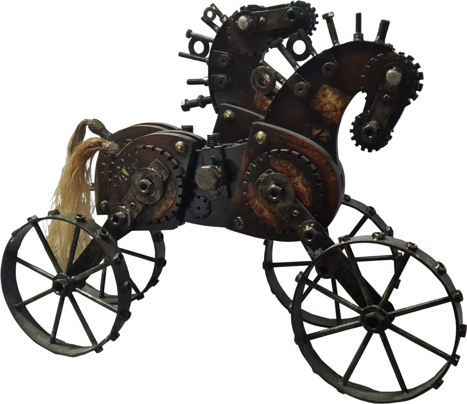 Strong Wheeled Stallion II by Omi Reyes (2019) : Sculpture Objects ...