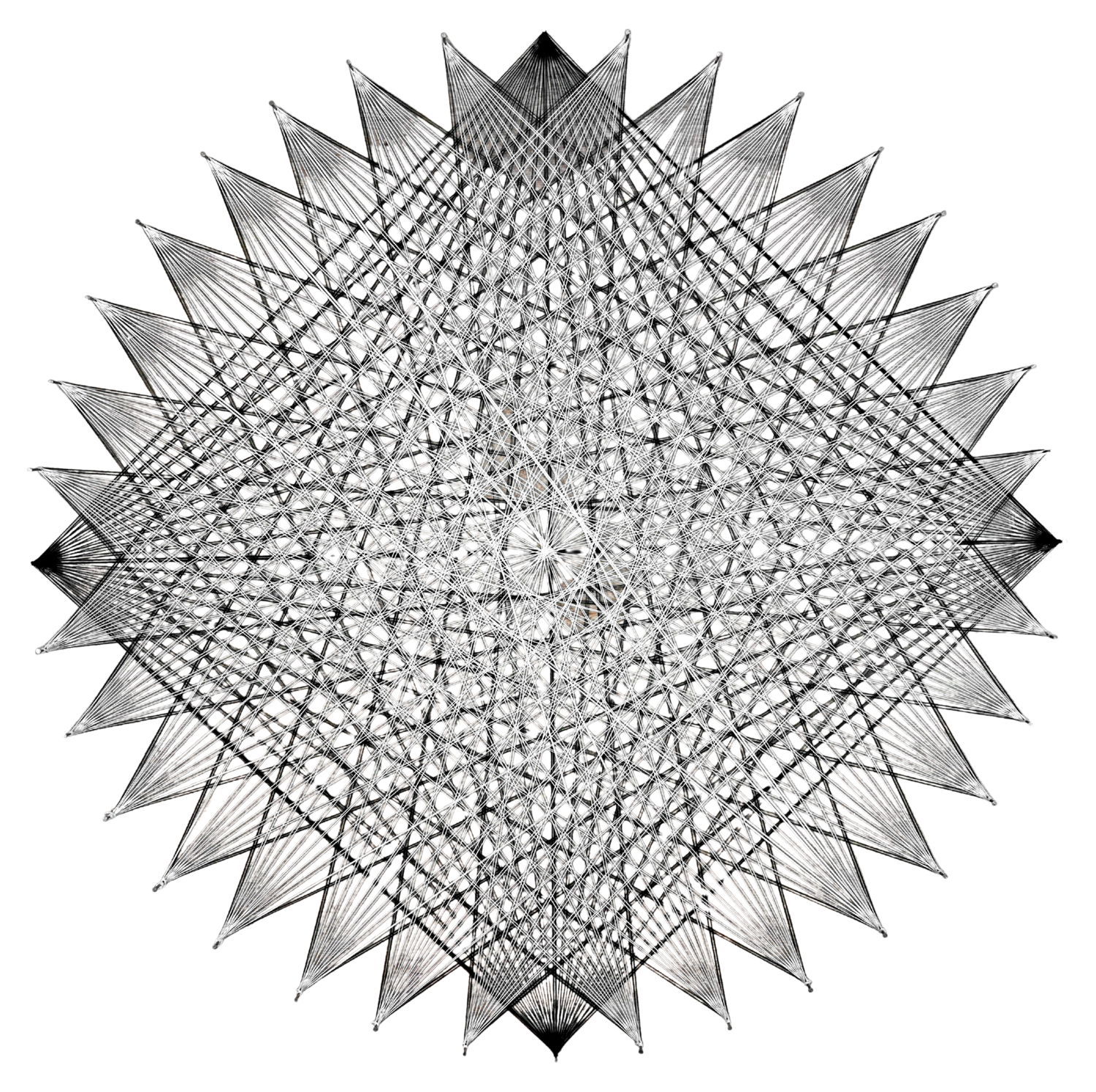 Nailed it Series No. 179 by Sumit Mehndiratta (2025) : Sculpture Textile, Wood - Singulart