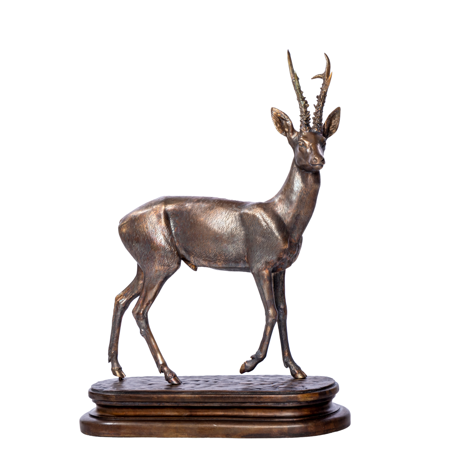 Roe deer by Krasimir Krastev (2022) : Sculpture Bronze - Singulart