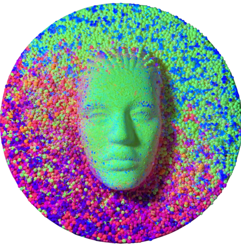 Depersonalizzazione. Fase 1 by Kristina Korò (2022) : Sculpture Acrylic ...