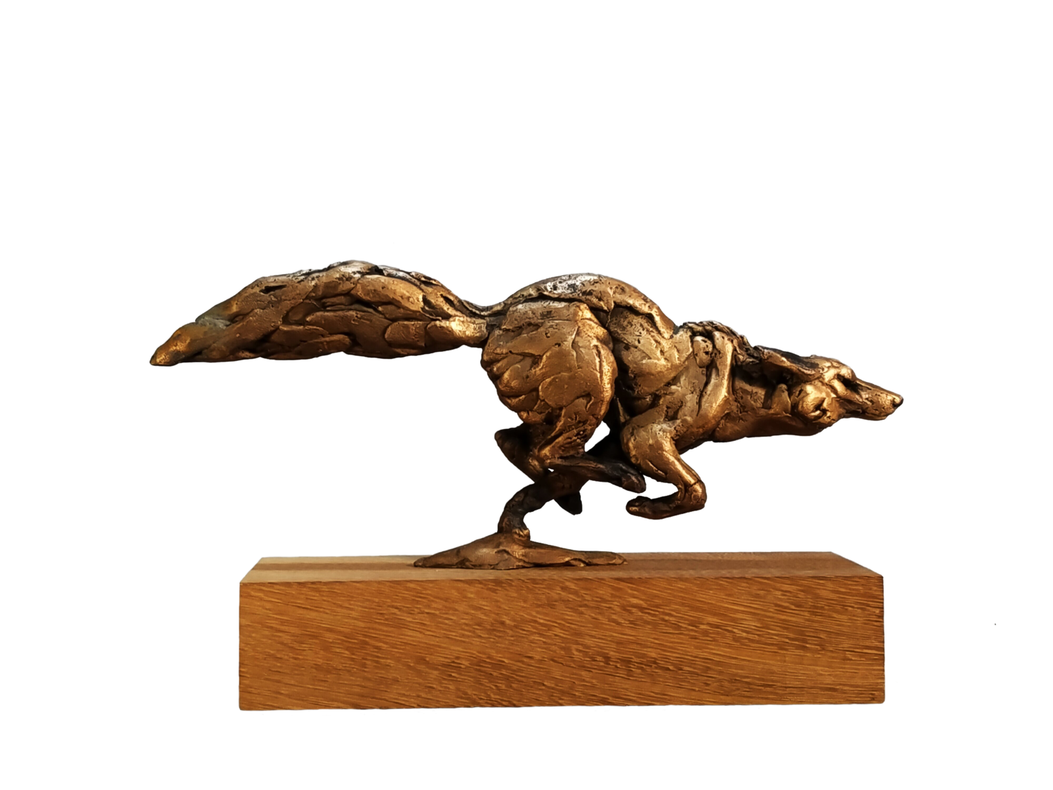 Revontulet, fox fires by José Miguel Pino (2021) : Sculpture Bronze ...