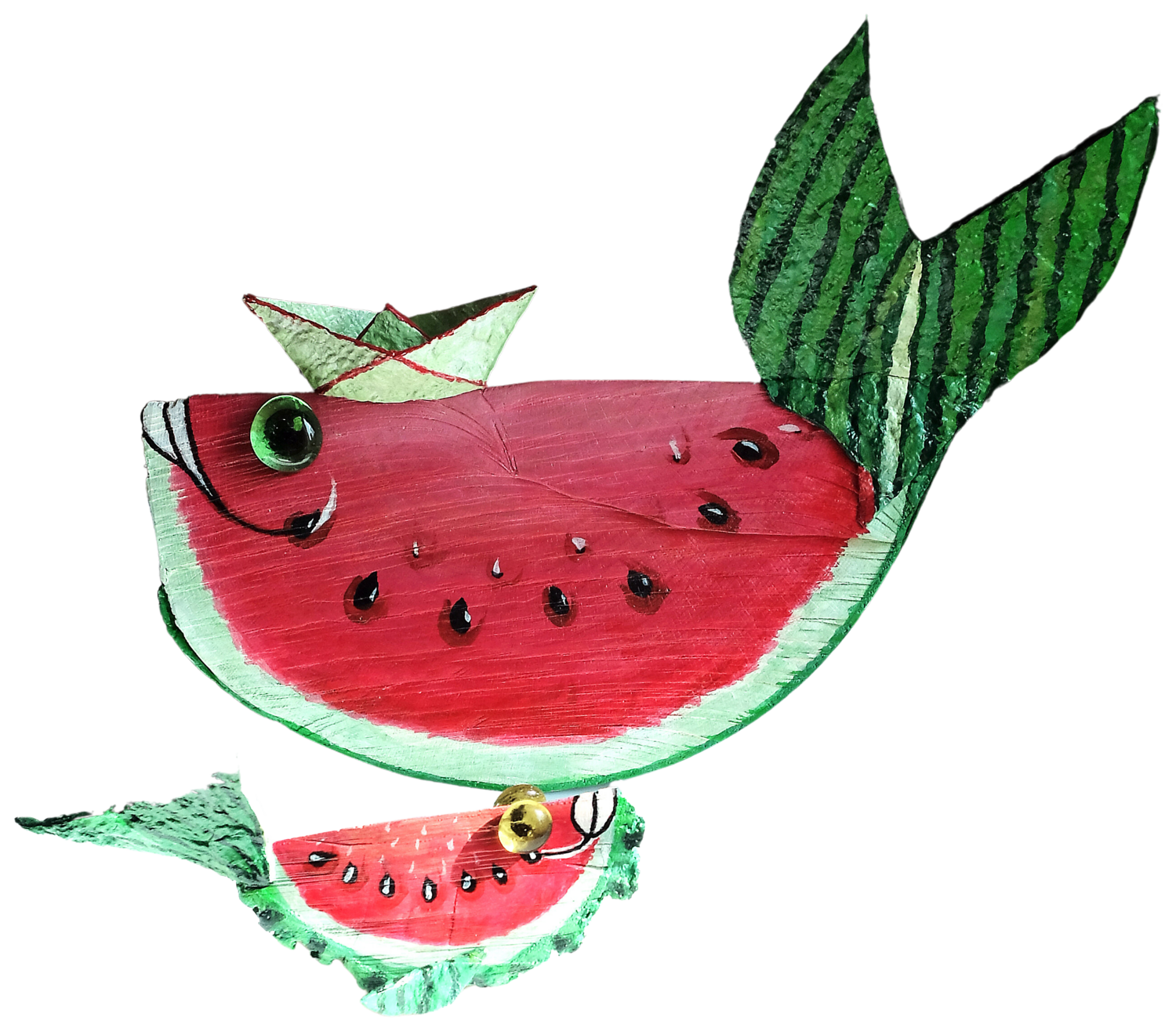 The watermelon dream by Galia Chuntova (2022) : Other Media Acrylic ...