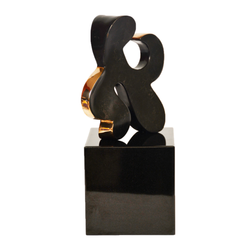 The First Hebrew Letter Alef in cast bronze on granite by Joyce ...