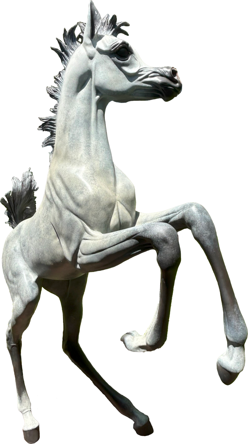 "Layla B" . Equine bronze monumental sculpture. de J. Anne Butler (2022 ...