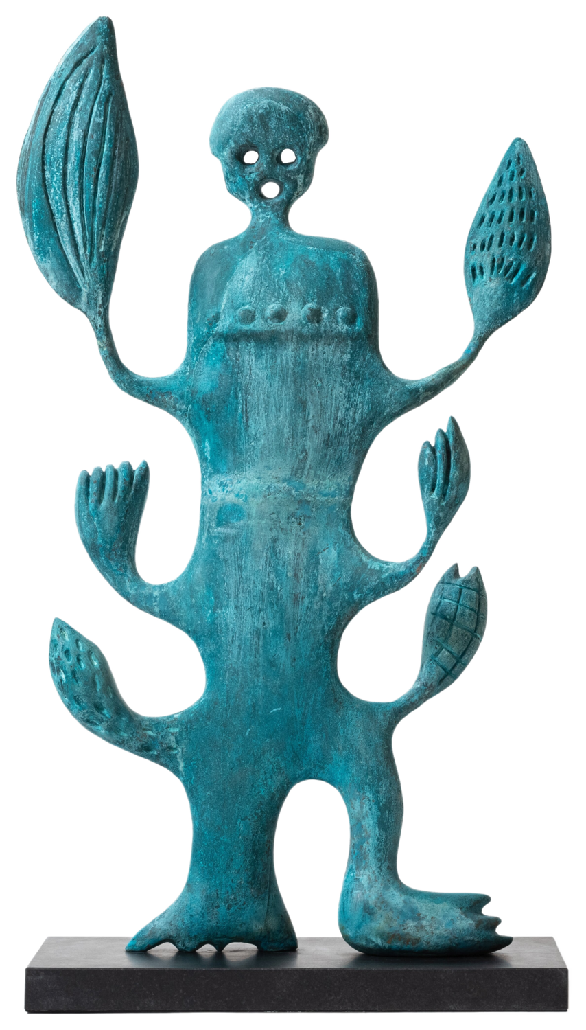 Oak-armed Prophet by Tadas Gutauskas (2023) : Sculpture Bronze - Singulart