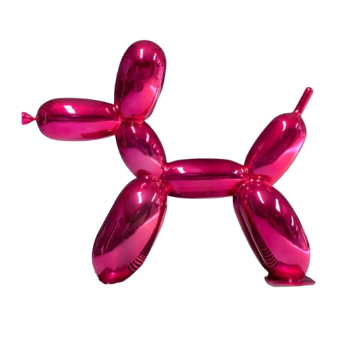 Balloon Dog - orange by Jeff Koons (2017) : Sculpture Steel, Ceramics ...