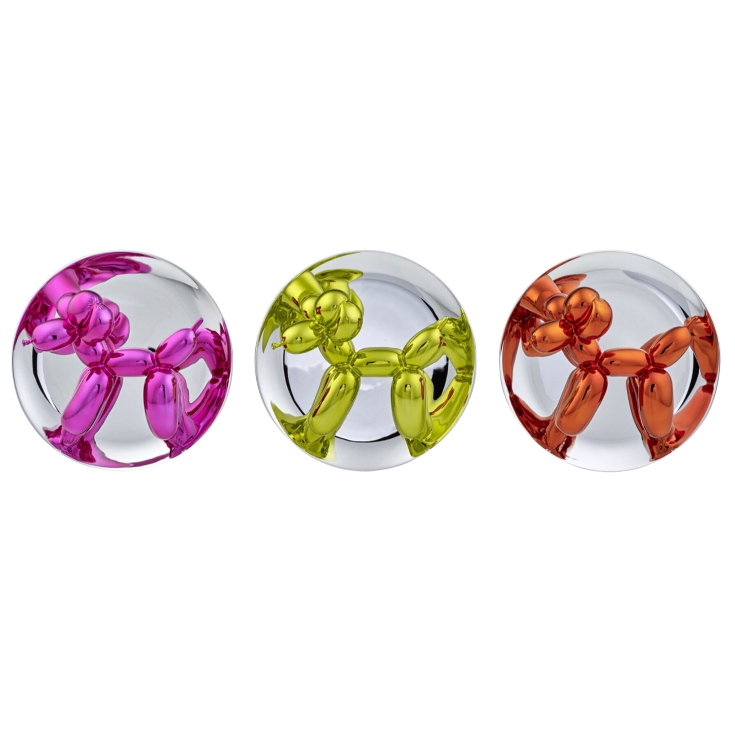 Balloon Dog Presentation Set (with matching edition numbers) de Jeff ...