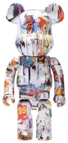 Be@rbrick – Andy Warhol x Jean-Michel Basquiat #4 (1000%) by Andy ...