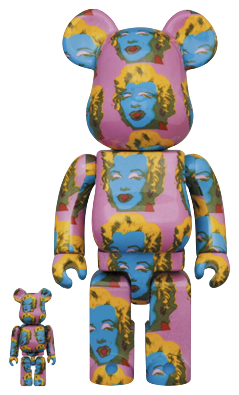 Be@rbrick – Andy Warhol Marilyn Monroe #2 (400% +100%) by Andy Warhol ...
