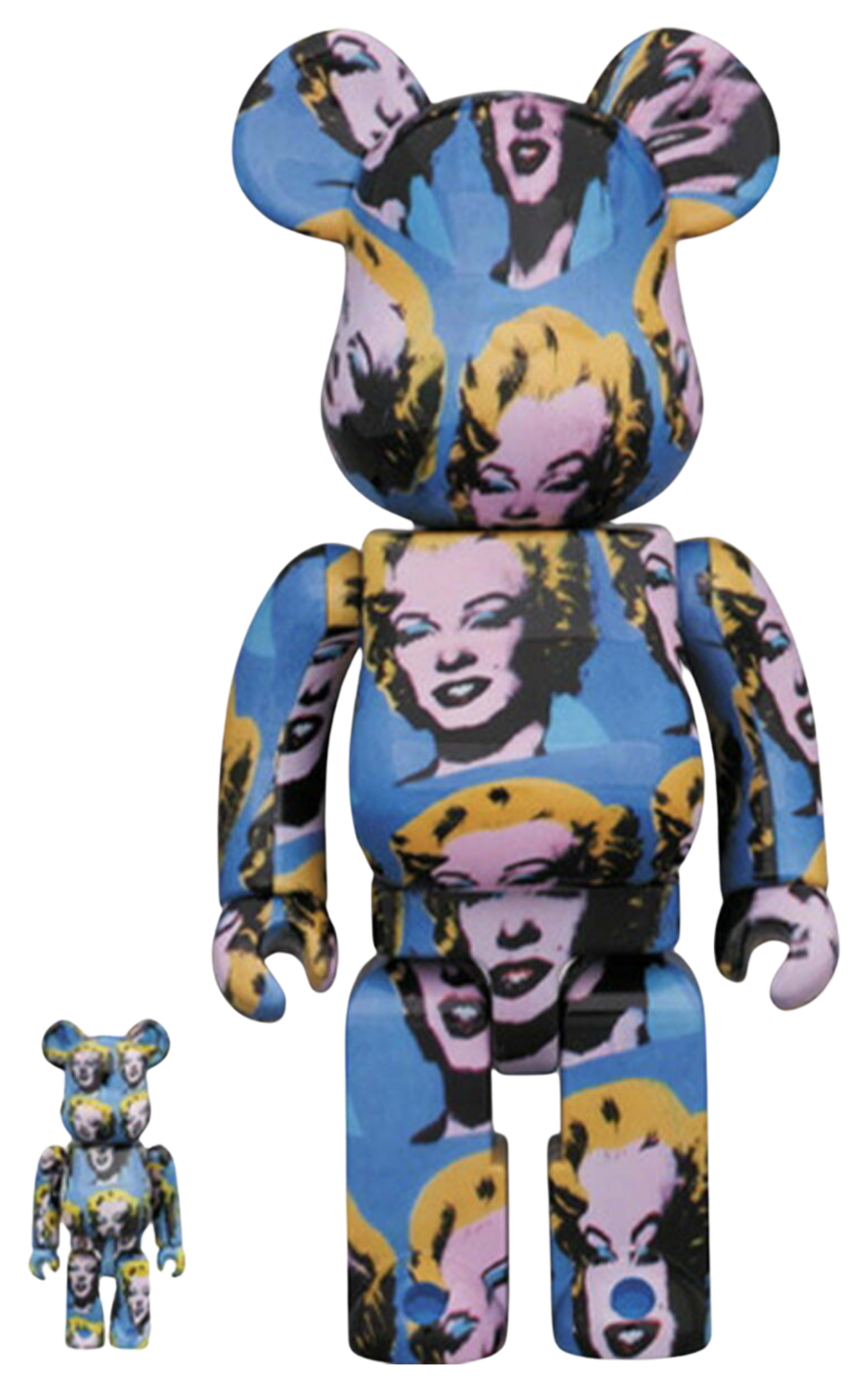 Be@rbrick – Andy Warhol Marilyn Monroe (400% + 100%) by Andy Warhol ...
