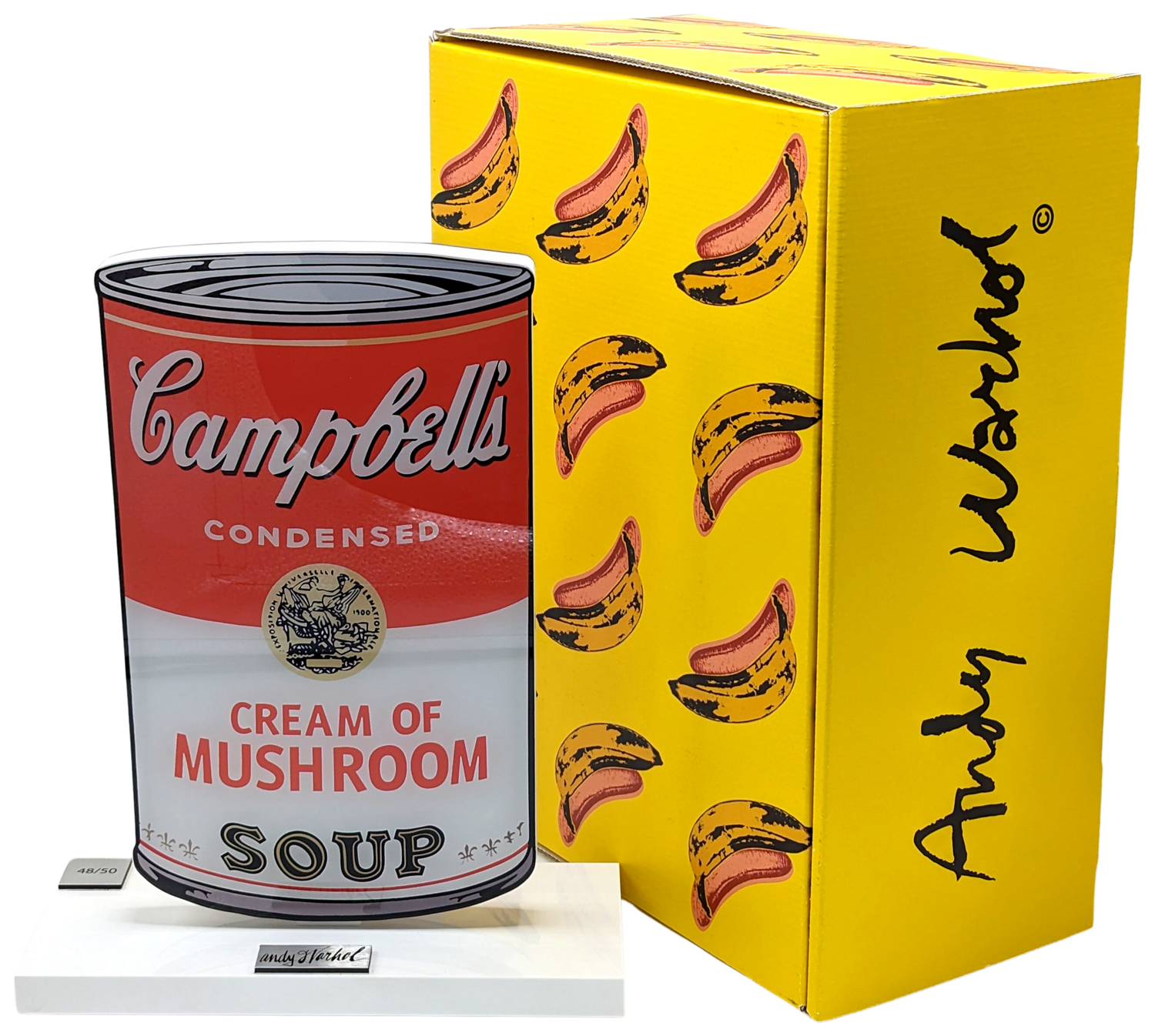 l’iconique Campbell Soup de Warhol by Andy Warhol (N.D) : Sculpture ...