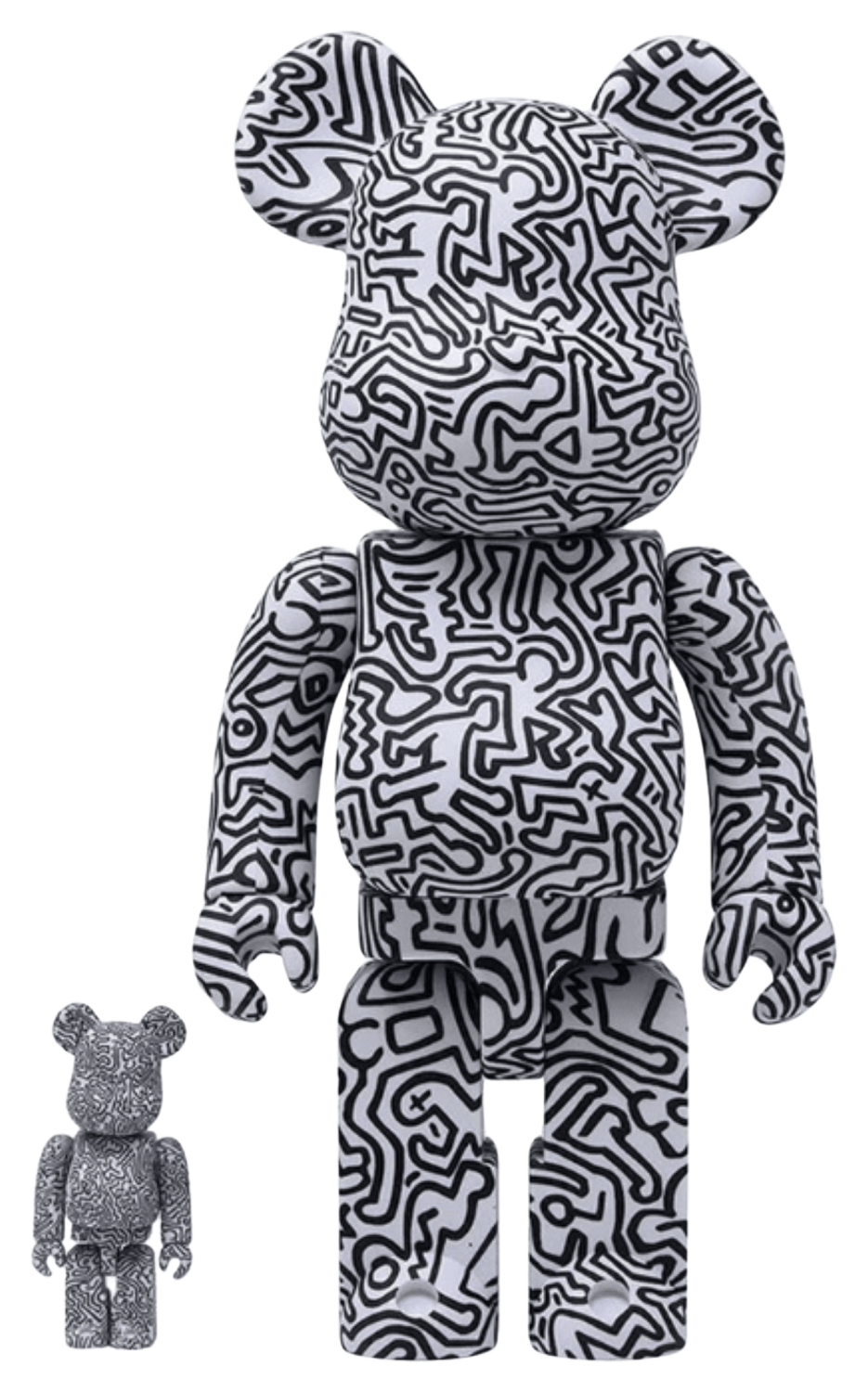 Be@rbrick – Keith Haring #4 (400% + 100%) by Keith Haring (2019 ...