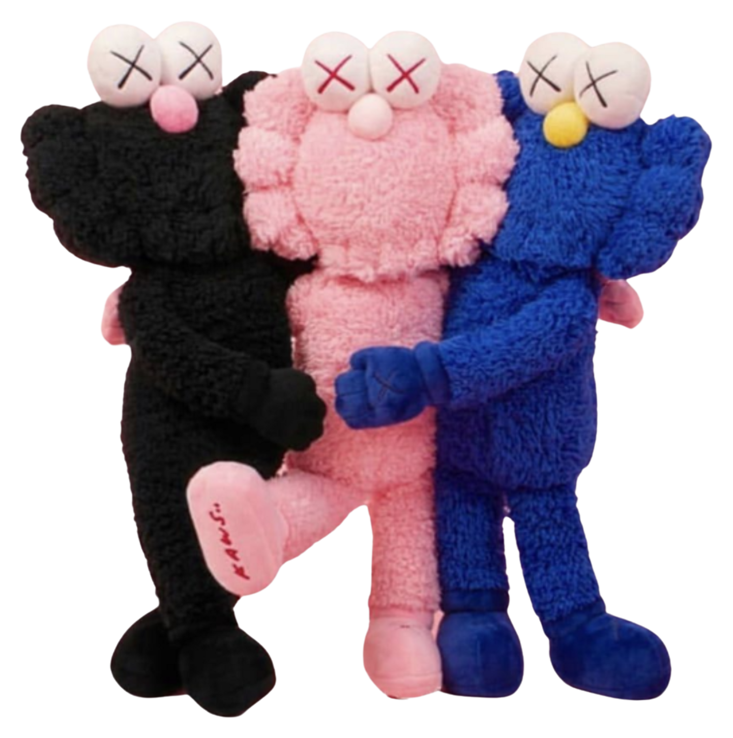 KAWS – BFF Plush (Set of 3) by KAWS (2019) : Sculpture Objects, Plastic ...