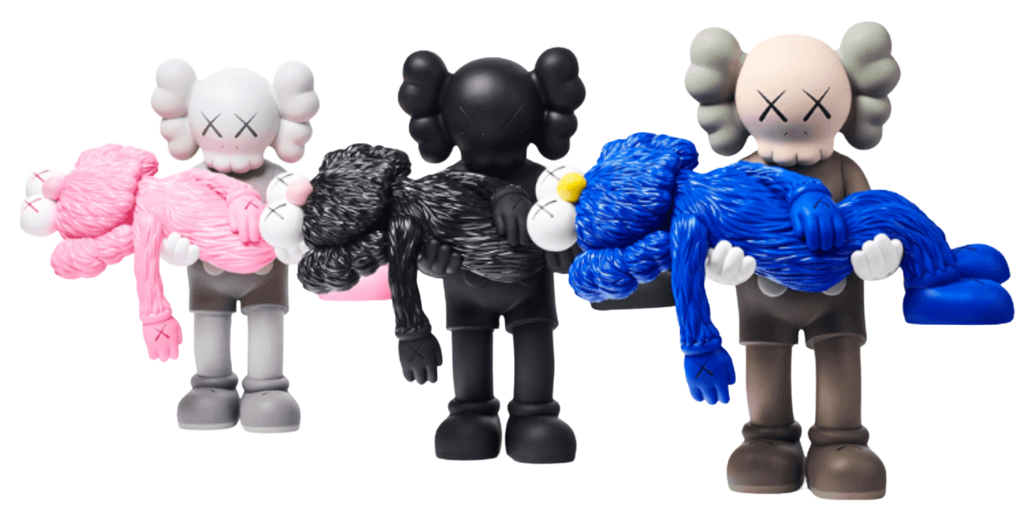 KAWS – Gone (Set of 3) by KAWS (2019) : Sculpture Objects, Plastic ...
