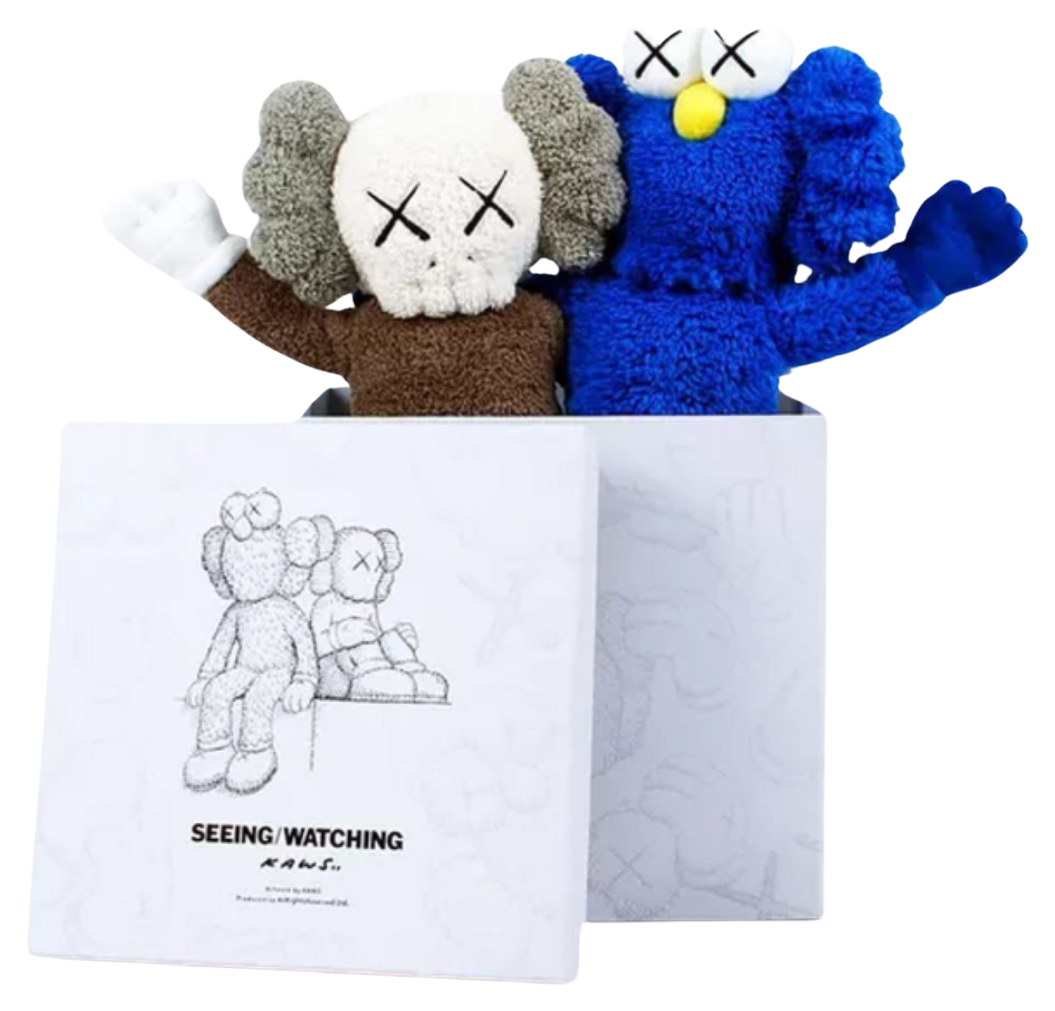 KAWS – Seeing/Watching Plush by KAWS (2018) : Sculpture Objects ...