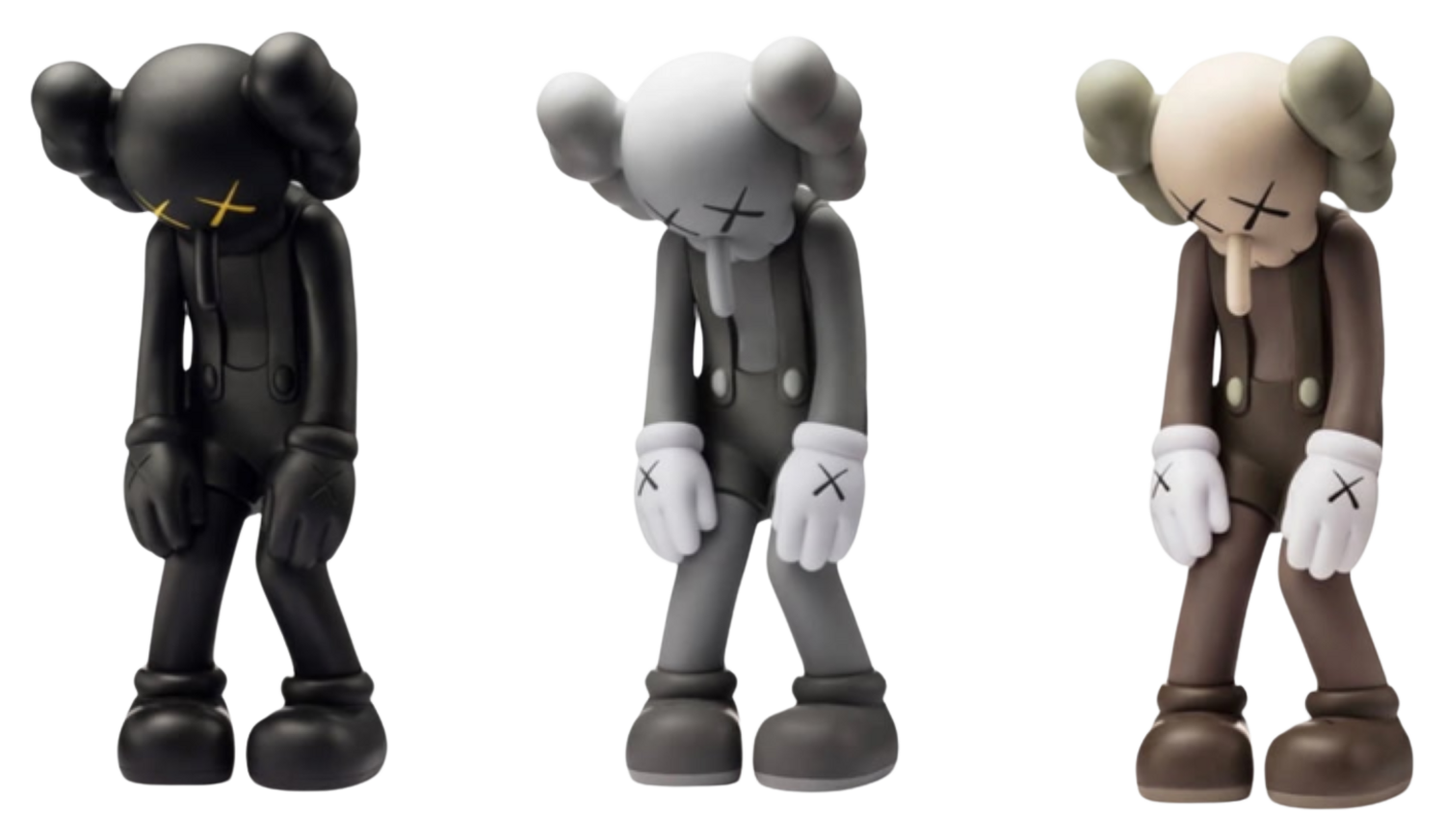 KAWS – Small Lie (Set of 3) de KAWS (2017): Escultura Objetos, Plástico ...