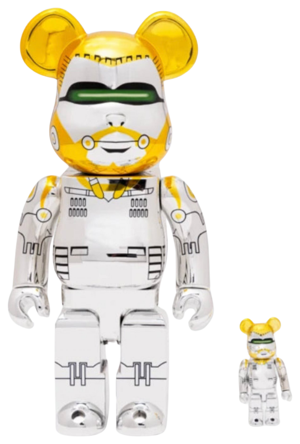 Hajime Sorayama X The Weeknd Be@rbrick 400% + 100% ( Bearbrick, Medicom ...