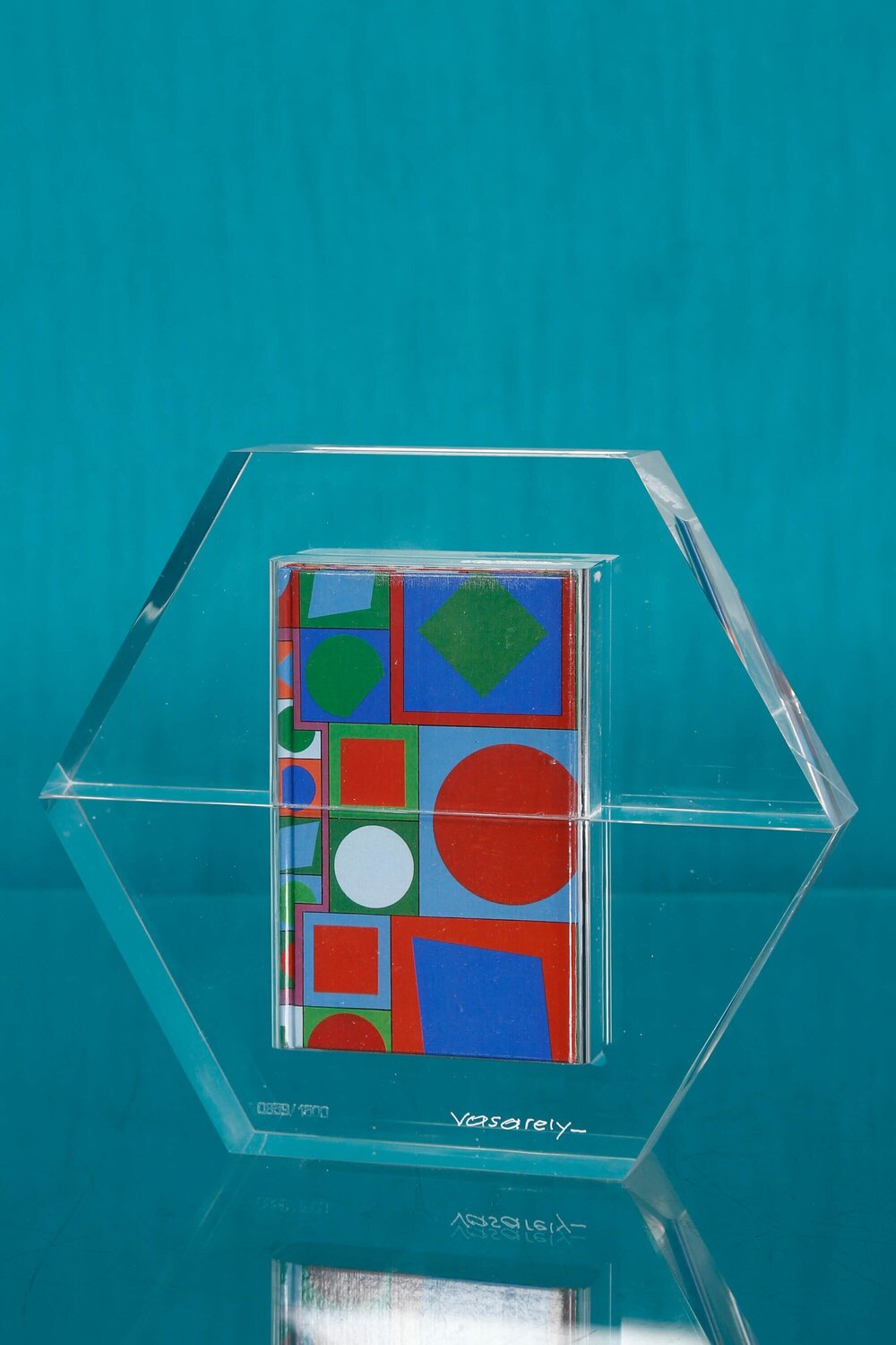 Victor VASARELY - Hexagone - Hand-Signed Sculpture 1988/Handsigned and ...