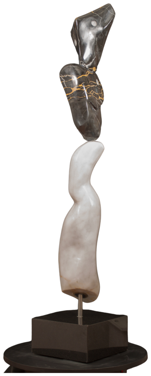 Adam et Ève by Joel Shapses (2023) : Sculpture Marble - Singulart
