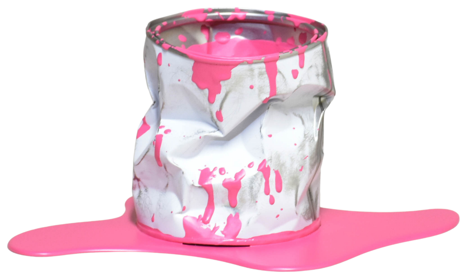 Le vieux pot de peinture rose von Yannick Bouillault (2023): Skulptur ...