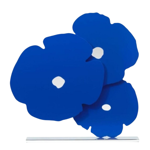 Blue Poppies by Donald Sultan (2015) : Sculpture Other materials ...