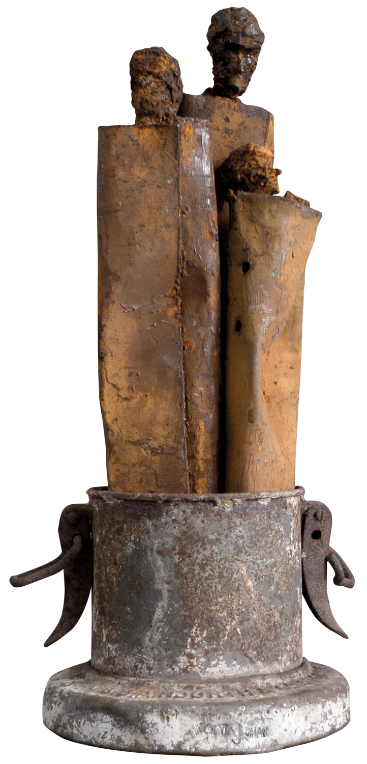 Box.4 by Johan P. Jonsson (2022) : Sculpture Cast Iron, Steel - SINGULART