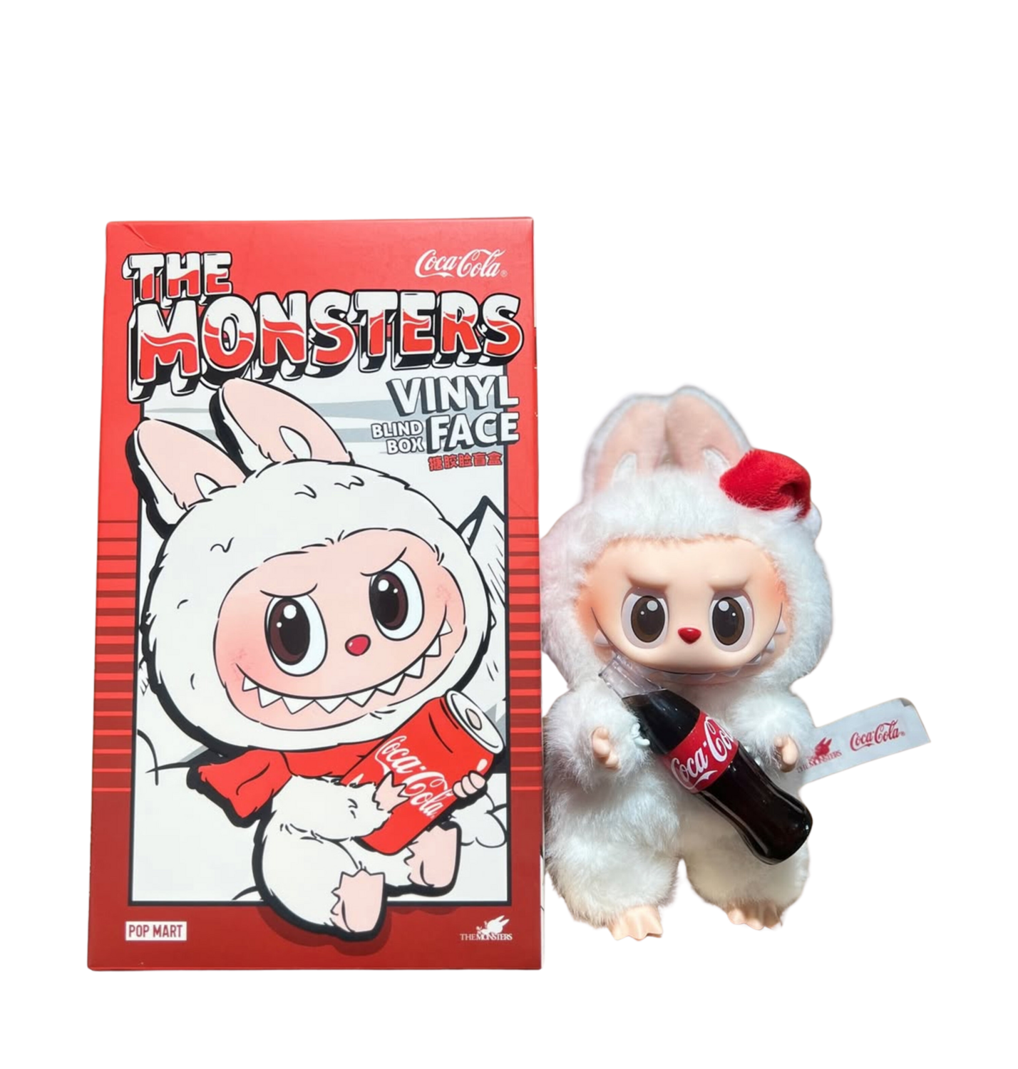 Coca cola PopMart Labubu ( The Monsters, 6 Blind Boxes) by Kasing Lung ...