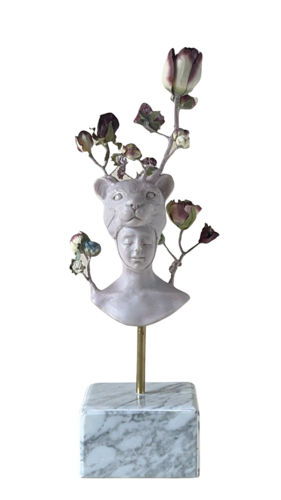 Potere by Francesca Dalla Benetta (2023) : Sculpture Resin, Marble ...