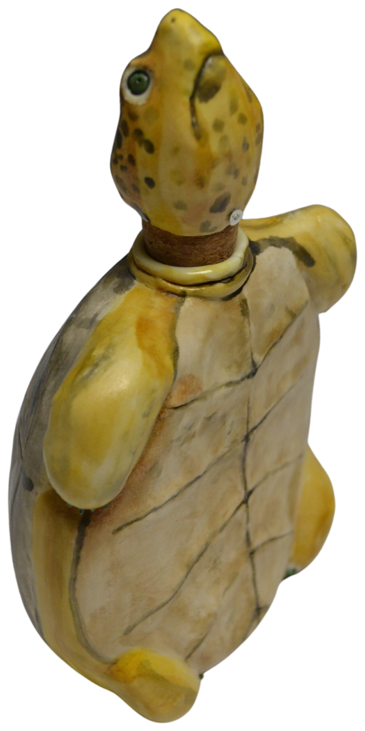 Yellow Spotted Turtle Flask by Brandon Schnur (2017) : Sculpture ...