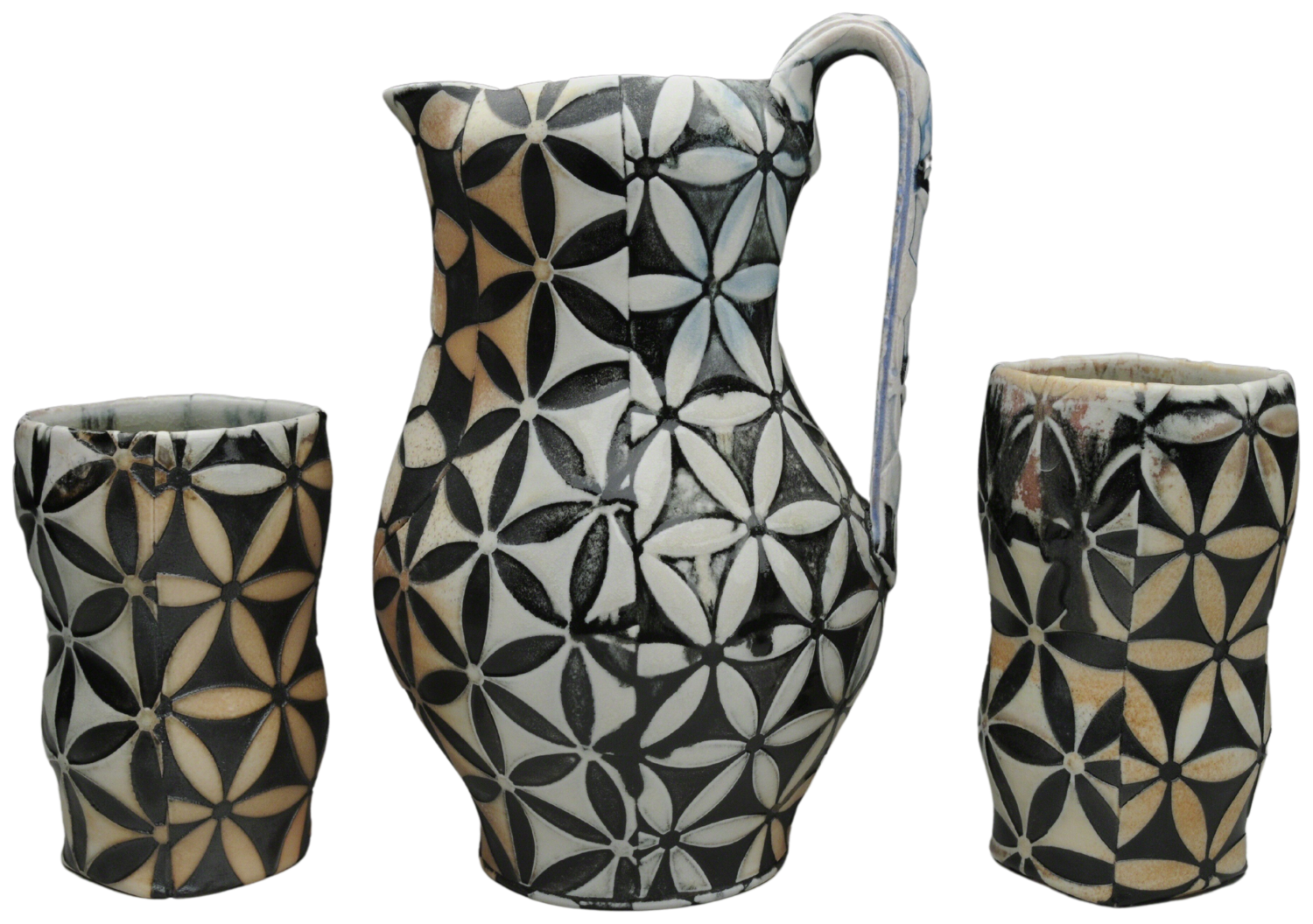 Flower of Life Pitcher with Cups by David Bolton (2017) : Sculpture ...