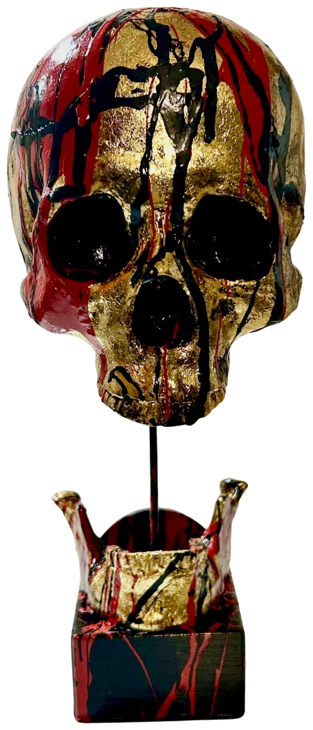 Decomposed skull de Salvatore Petrucino (2025): Escultura Resina, Pan ...