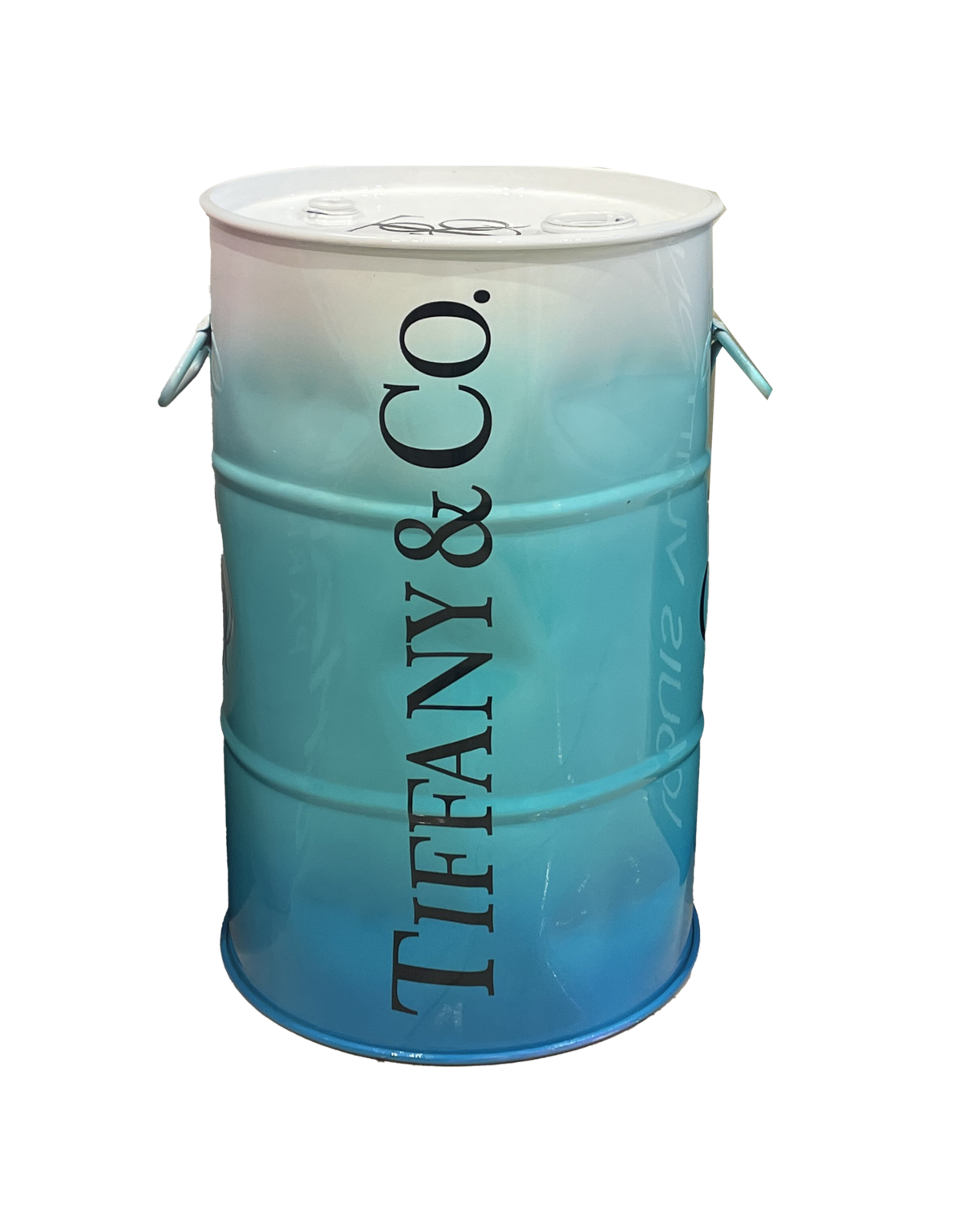 "Tiffany and Co. Medium Barrel" de Efi Mashiah (2023): Escultura Acrílico, Objetos - Singulart