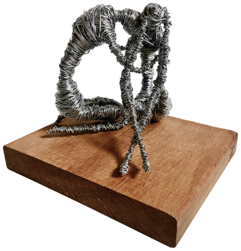 With you.. (2022) by Raluca ANDRUSCA RADU (2022) : Sculpture Stainless ...