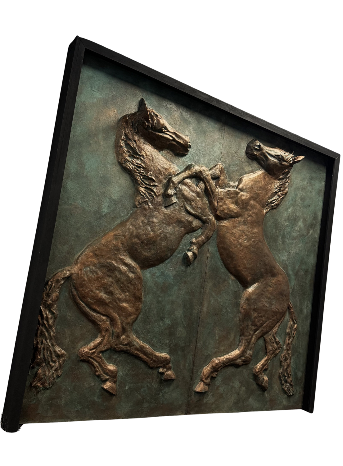 Spiritus Eqvorum by Predună Cristinel (2025) : Sculpture Resin, Organic ...