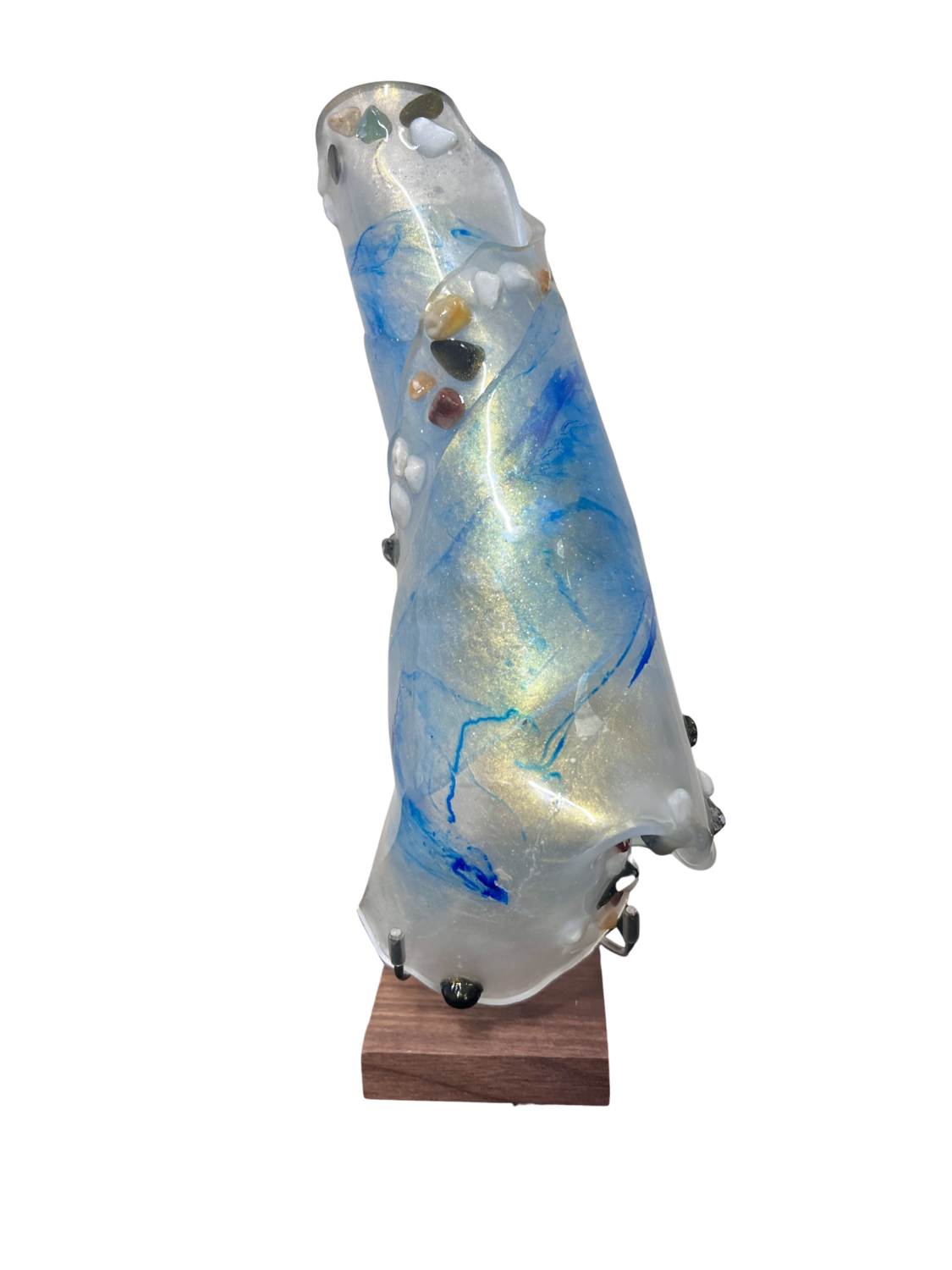 Stones of the Deep by Leslie Lawson (2025) : Sculpture Resin, Stone ...