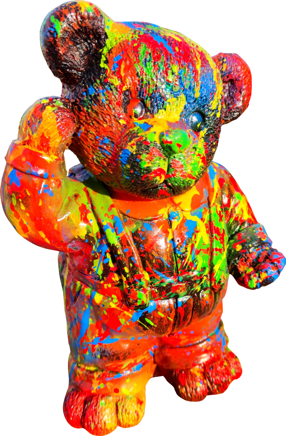 Oso pop by Joan Llaverias (2021) : Sculpture Resin - SINGULART