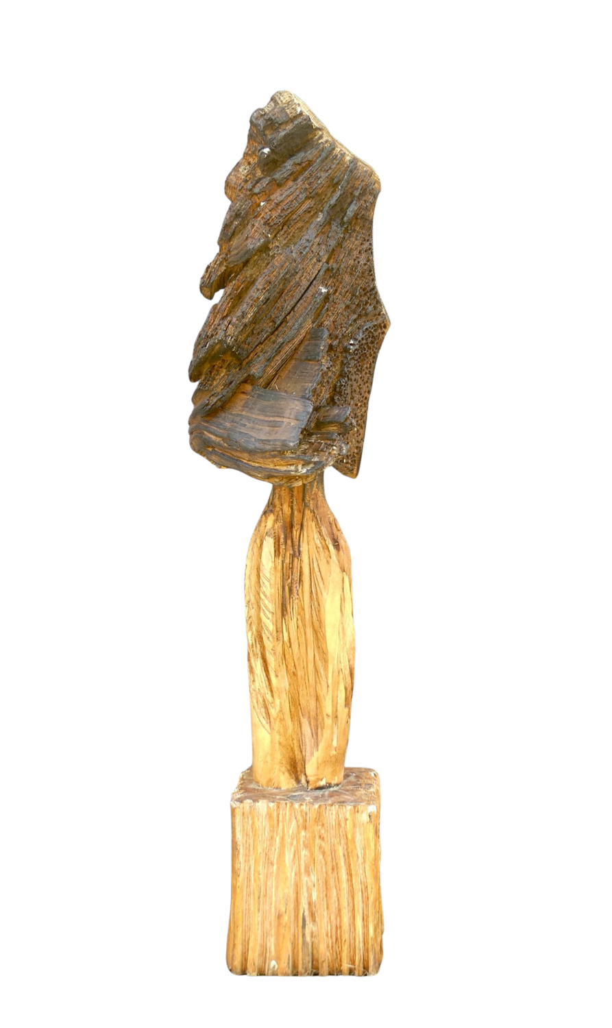 CLAIR DE TERRE by gilles Arnould (2025) : Sculpture Wood - Singulart