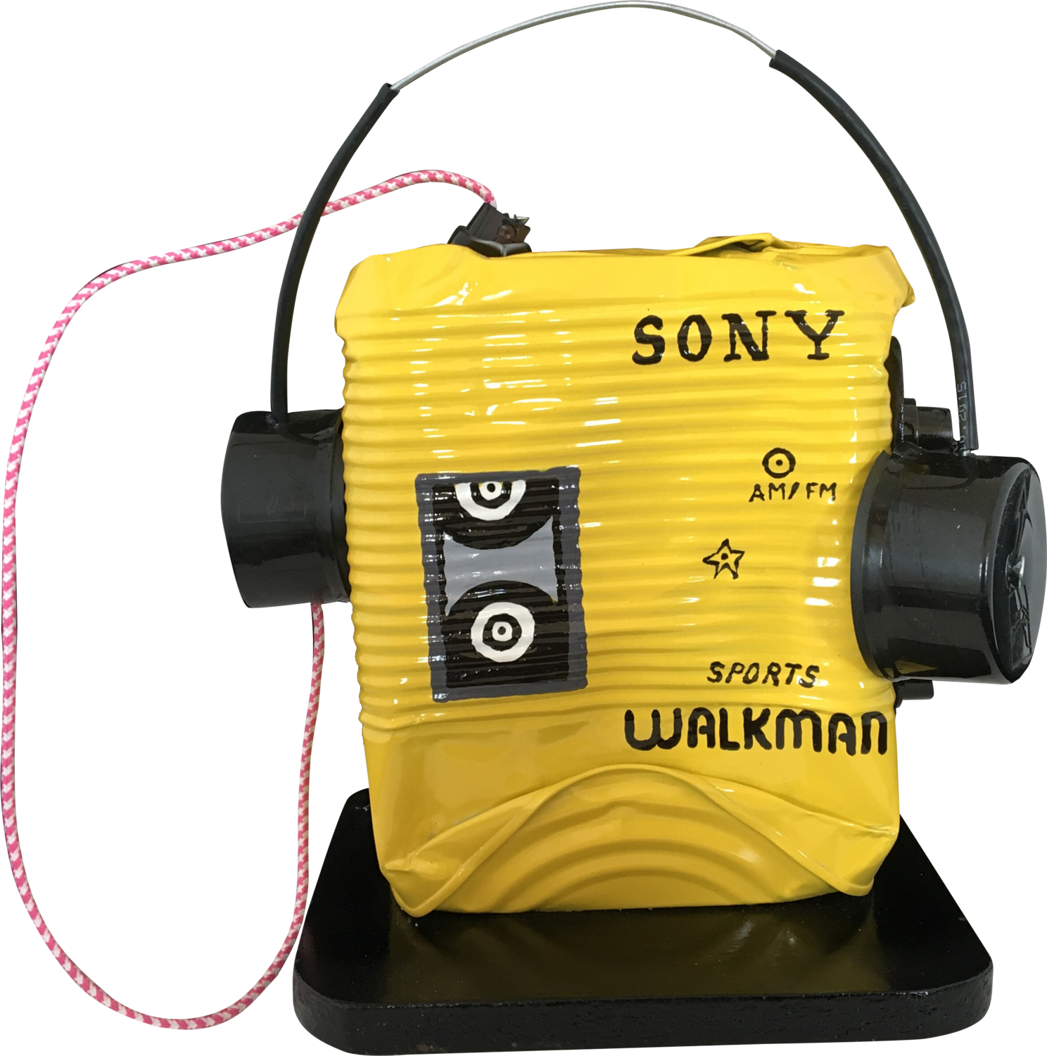 Original Sony Walkman Yellow