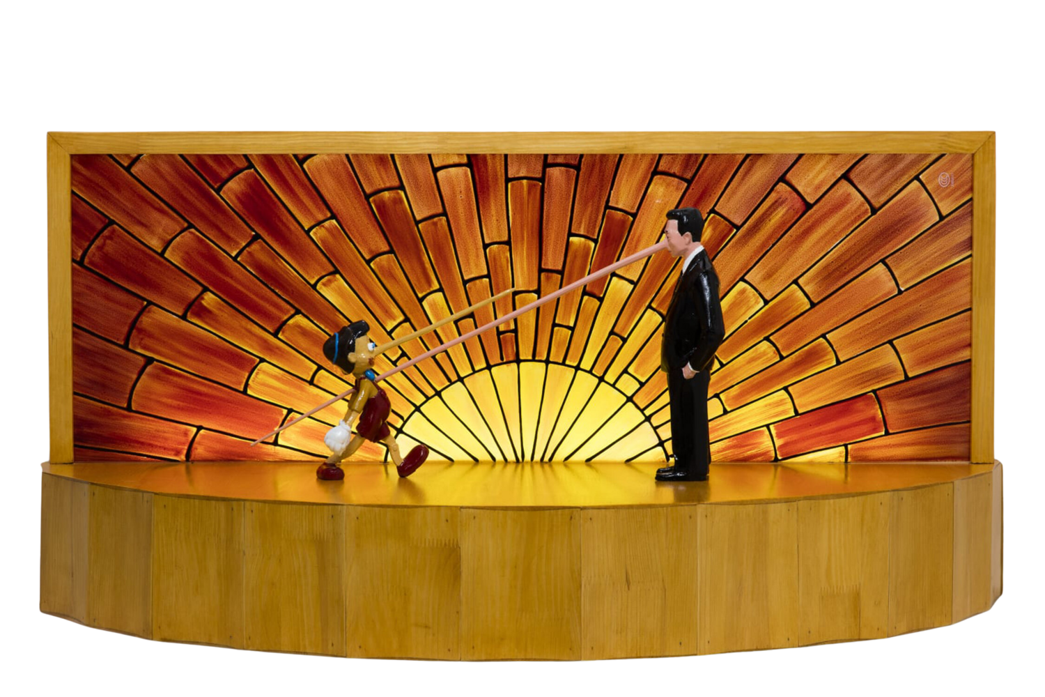 Death of the Liar de JIANG LI (2012): Escultura Acrílico, Resina ...