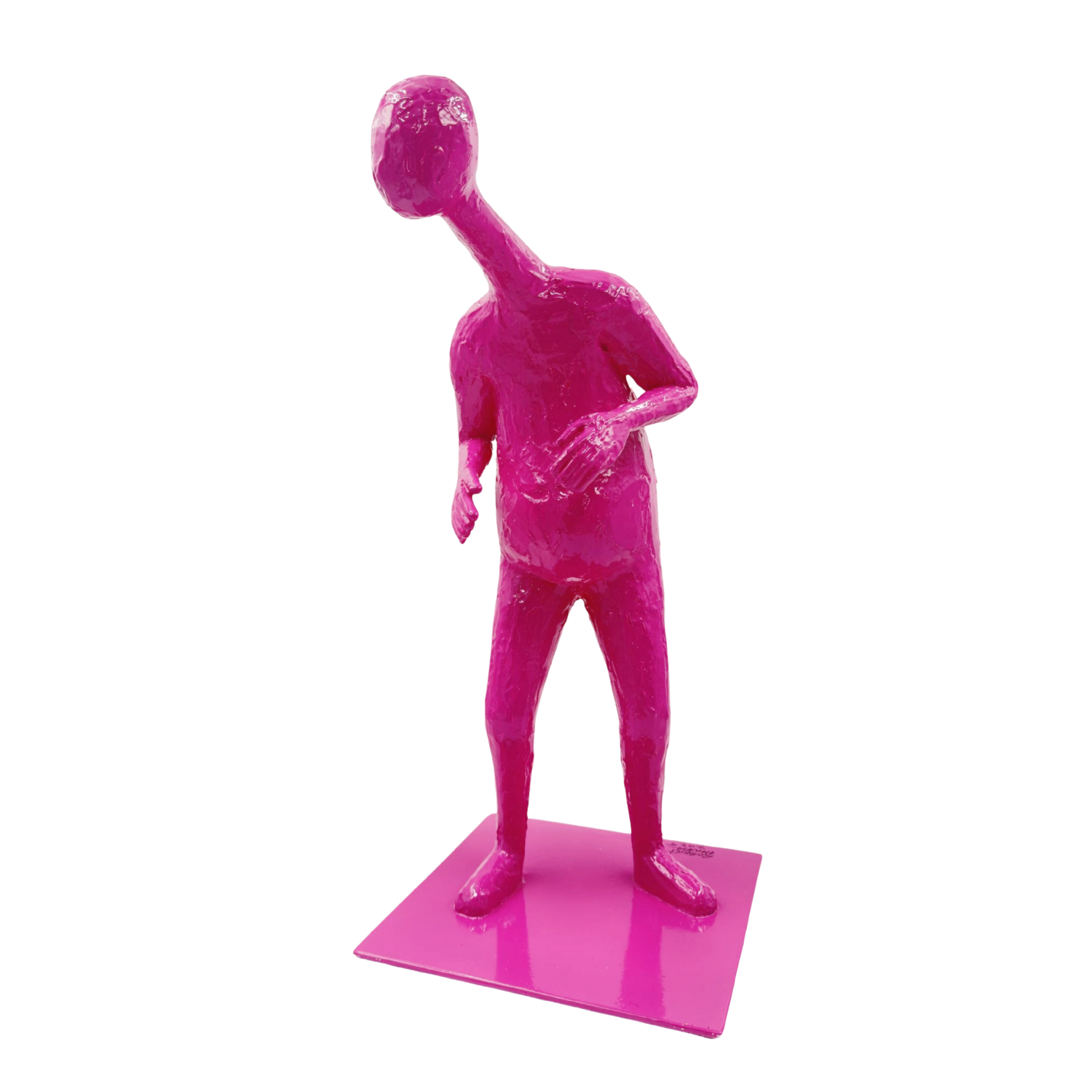 IAMSTUPID #1 2025 PINK by ROBERT PANDA (2025) : Sculpture Resin ...